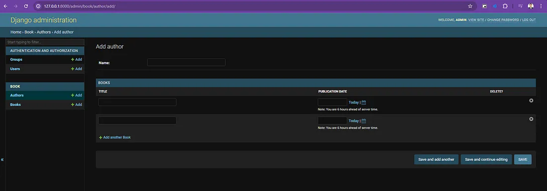 掌握Django内联TabularInline和StackedInline示例 | Macro Zhao的分享站